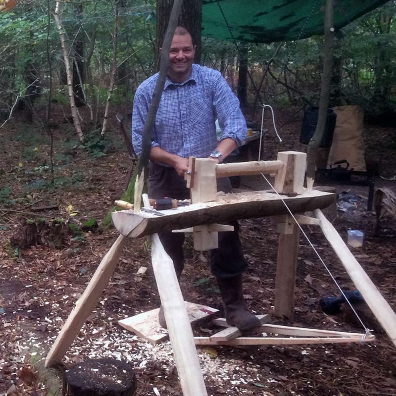 Make your own Pole Lathe | Sussex Green Woodworking